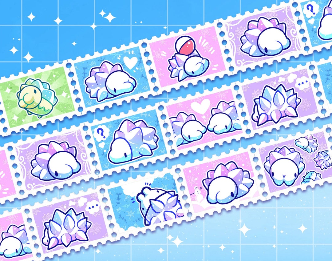 Snom Stamp Washi Tape - Etsy