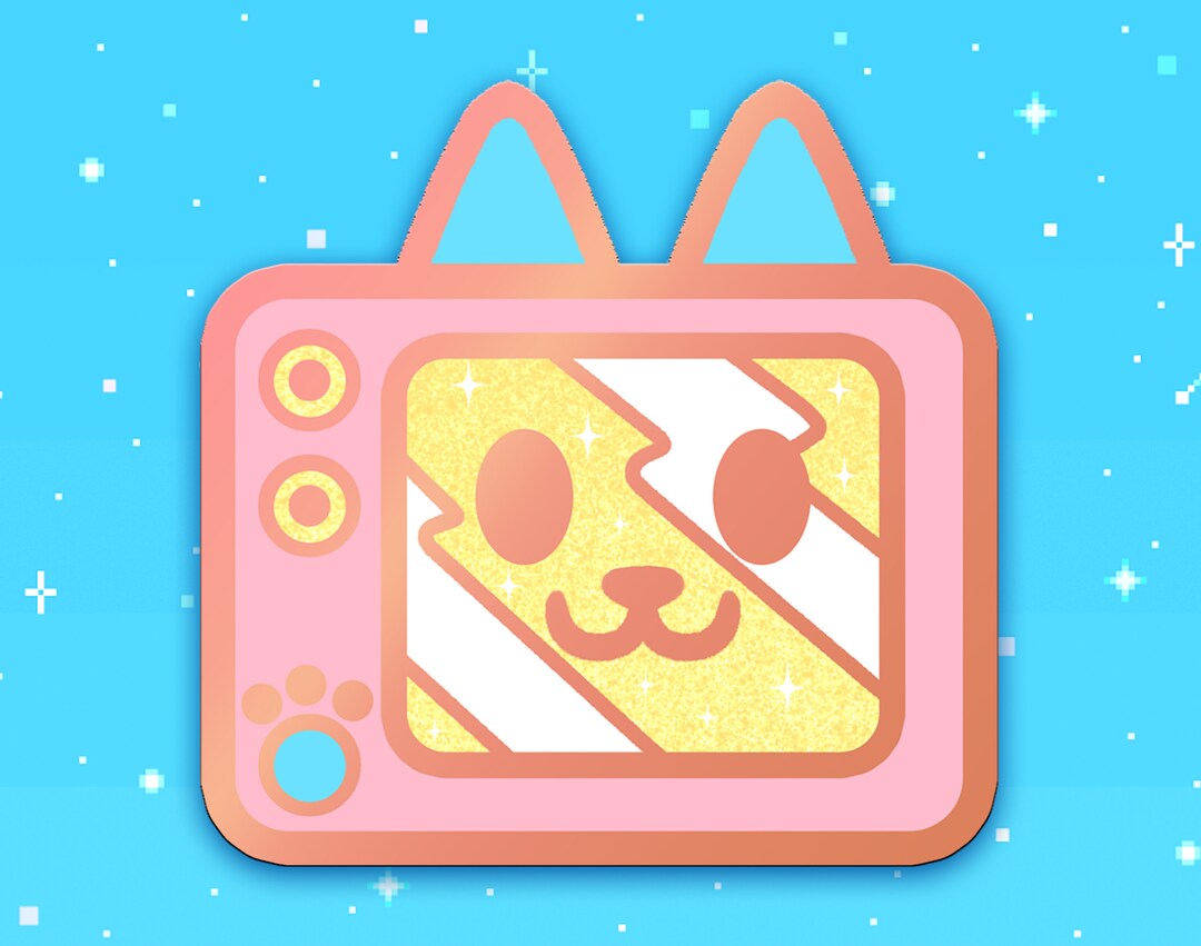 Vhpets Kitty Enamel Pin - Etsy