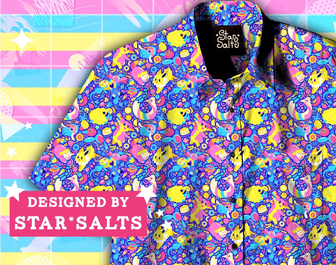 Pansexual Pride Button up Shirt - Etsy