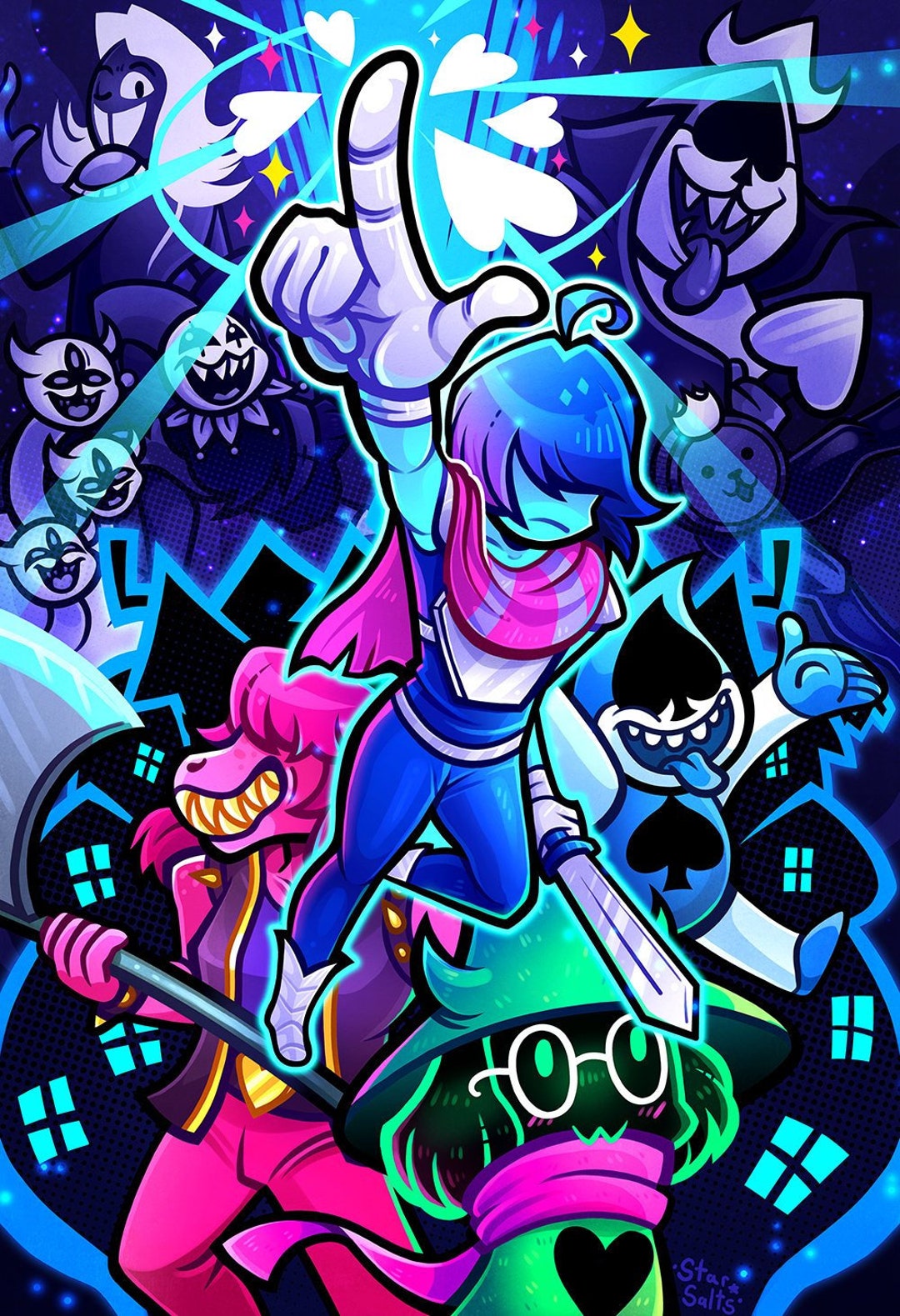 DELTARUNE (13"x19" Print) - Etsy
