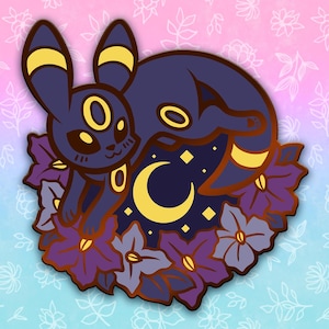 Umbreon Enamel Pin - Etsy