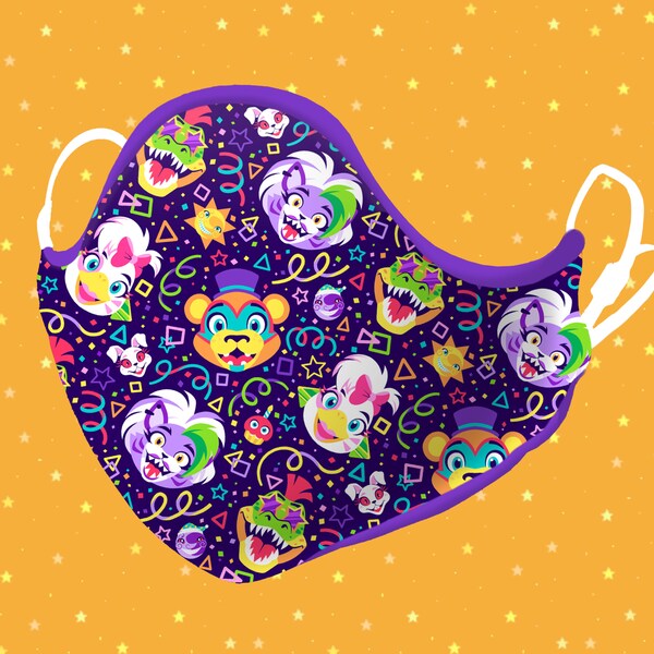 Five Nights at Freddys Face Mask - Etsy