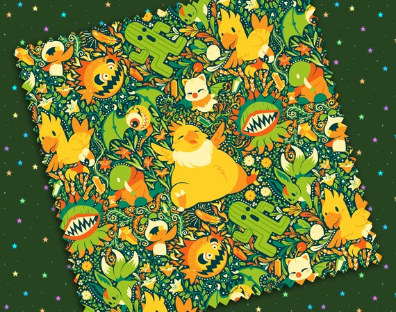 Final Fantasy Microfiber Cloth | Etsy