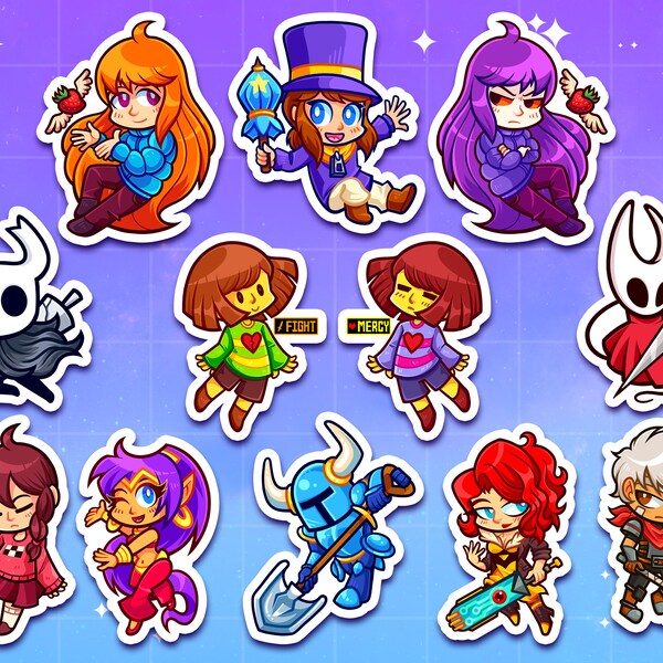 Indie Stickers - Etsy