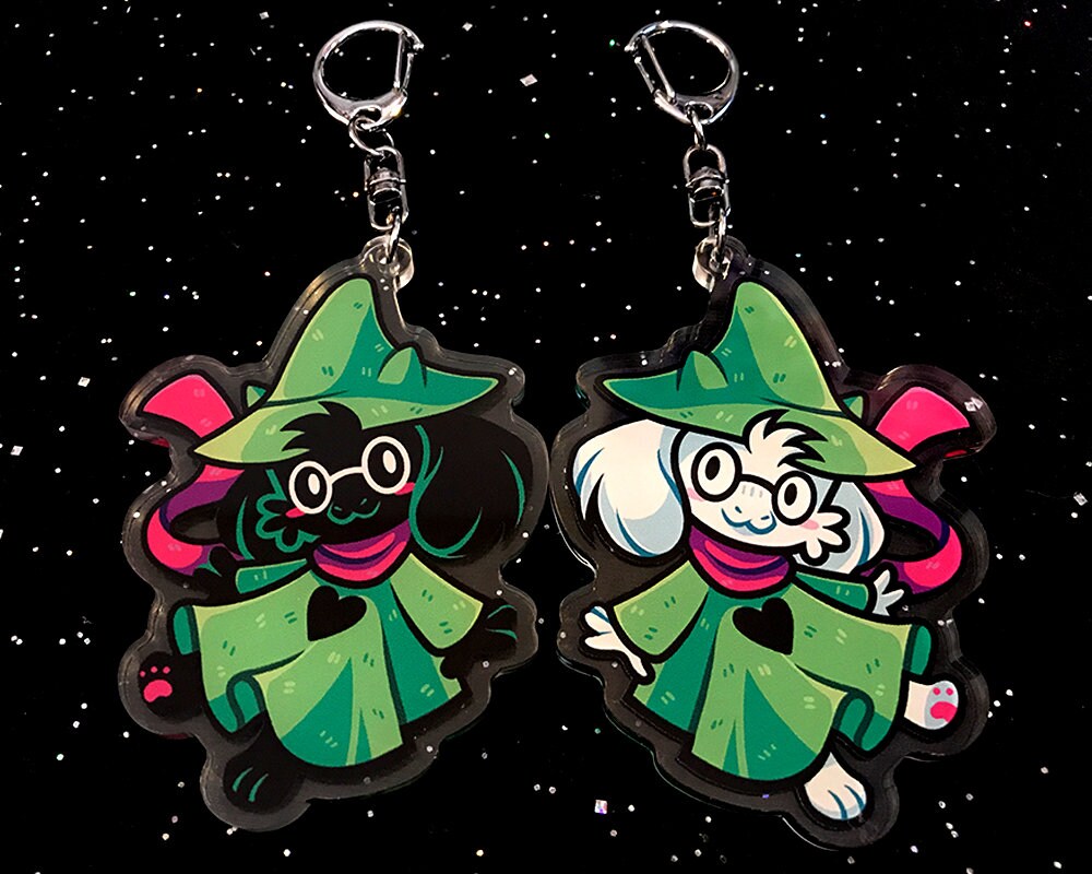 Deltarune 2.5 Acrylic Charms | Etsy