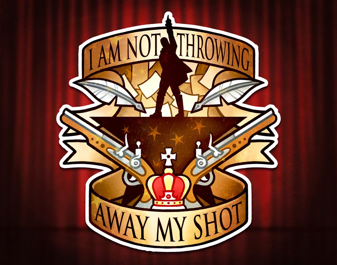 Hamilton Sticker - Etsy