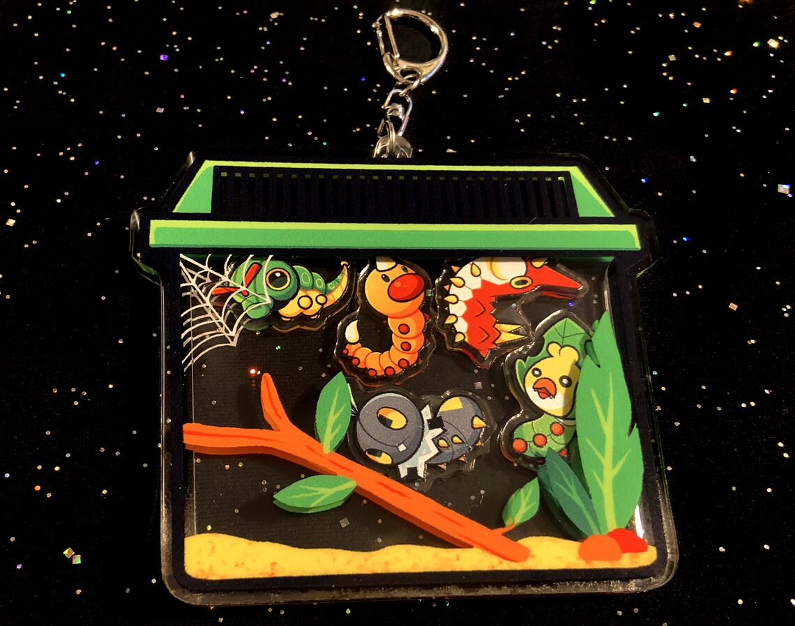 Bug Catcher 4 Shaker Charm - Etsy