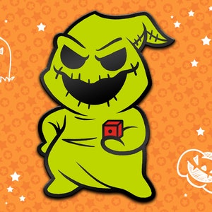 Oogie Boogie Enamel Pin - Etsy