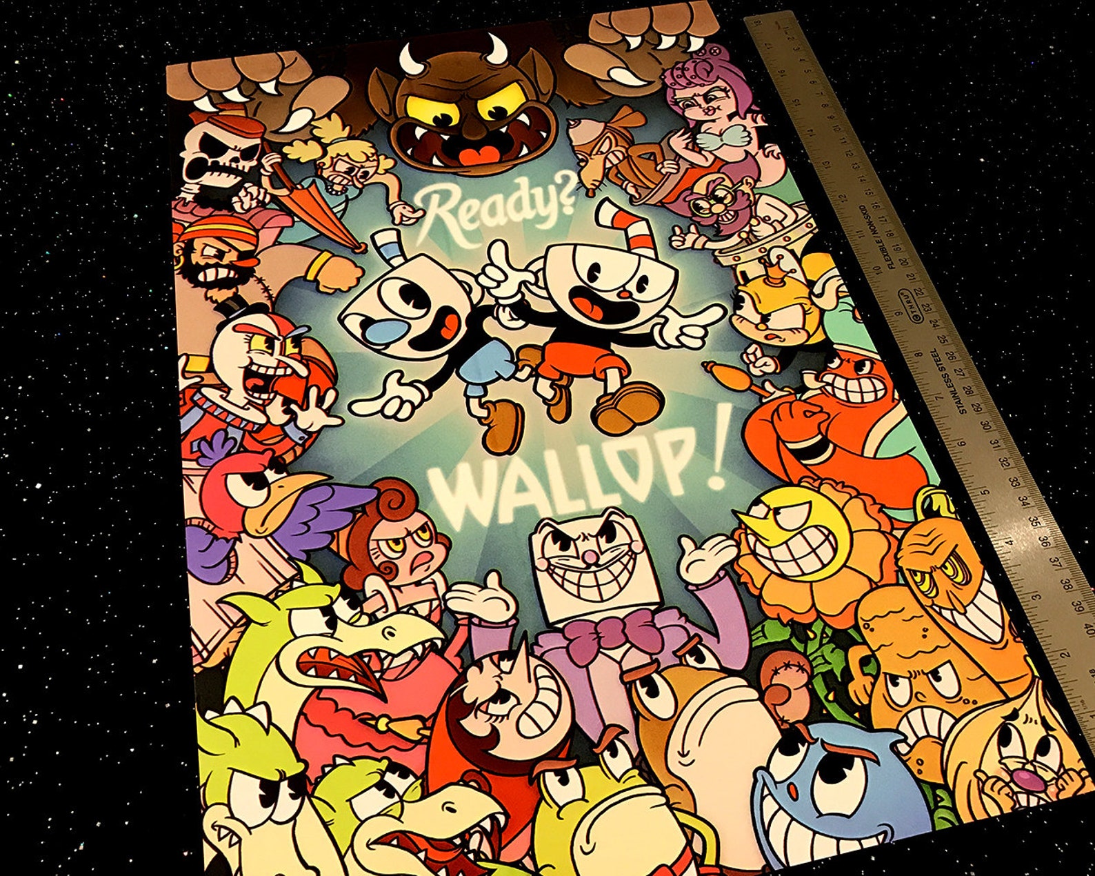 Ready Wallop 13x19 Print - Etsy