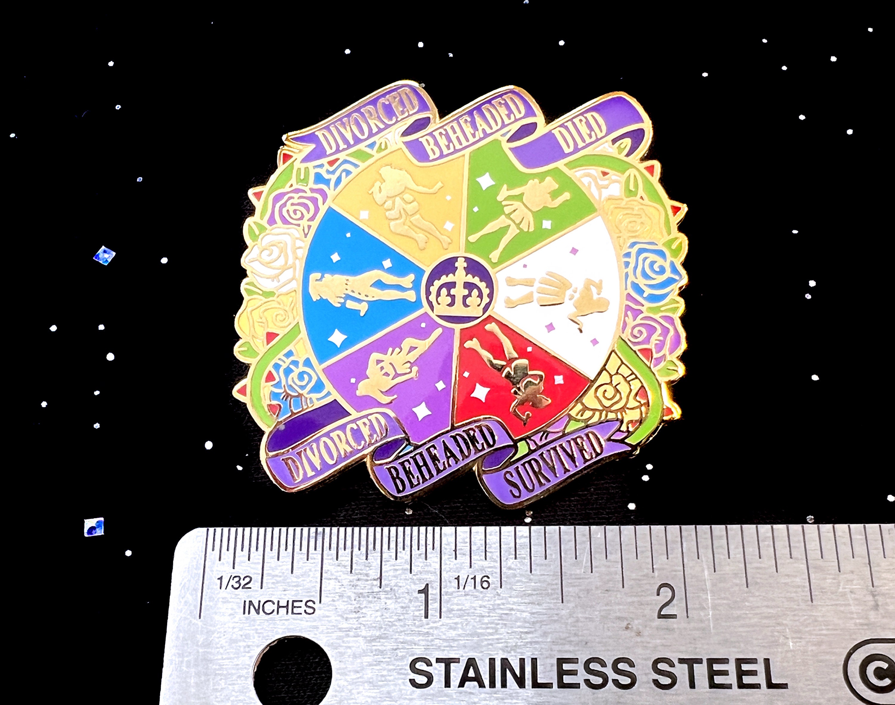 Six Enamel Pin - Etsy