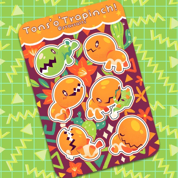 Trapinch - Etsy