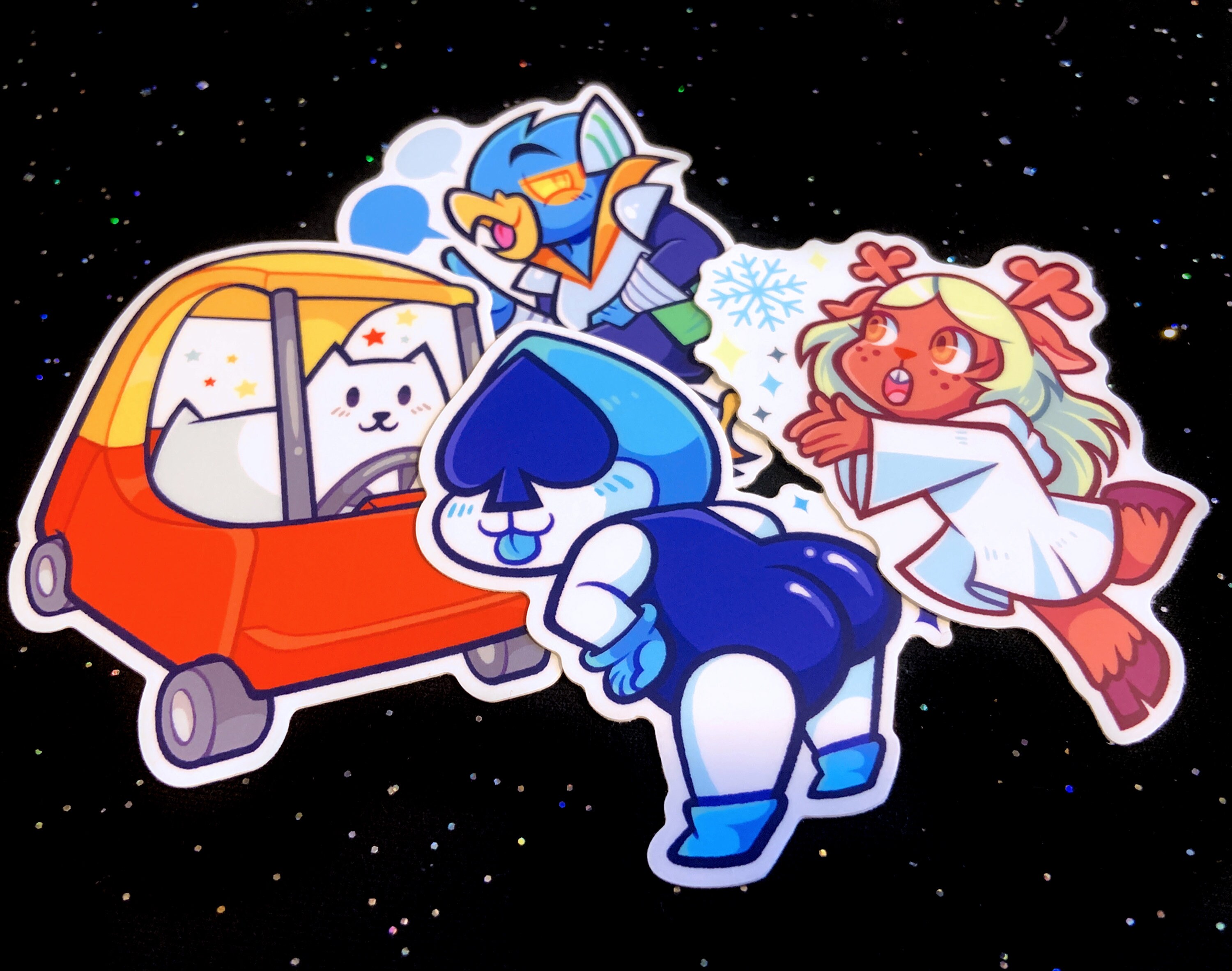 Deltarune Chapter 2 Stickers | Etsy