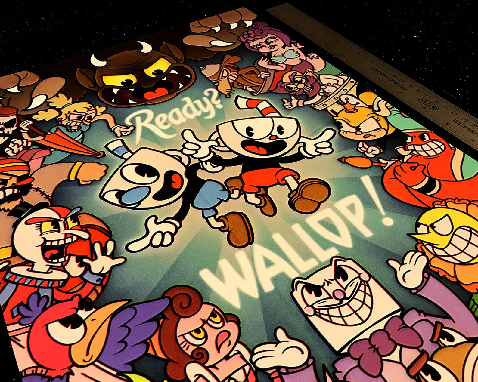 Ready Wallop 13x19 Print - Etsy