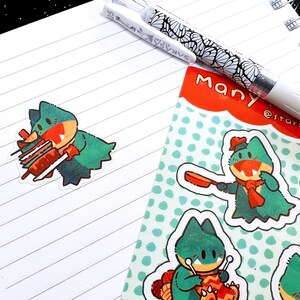 4x6 Pikmin Sticker Sheet - Etsy