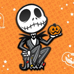 Jack Skellington Enamel Pin - Etsy
