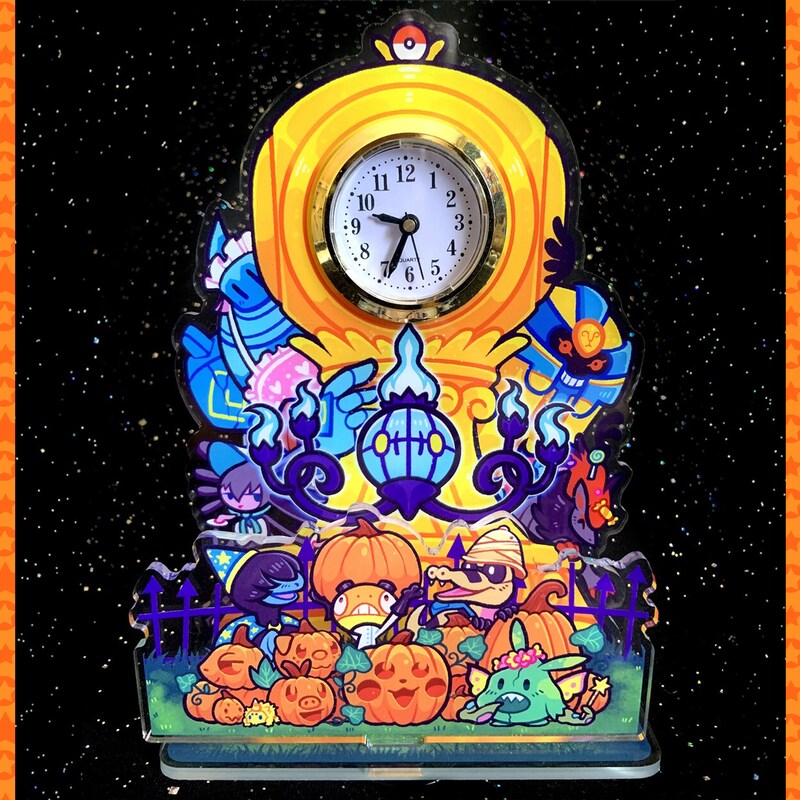 Halloween Clock - Etsy