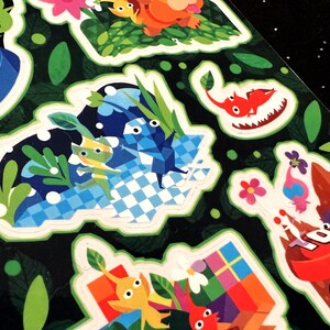 4x6 Pikmin Sticker Sheet - Etsy