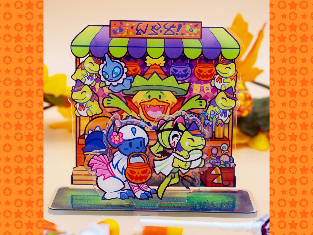 Halloween Toy Standee - Etsy