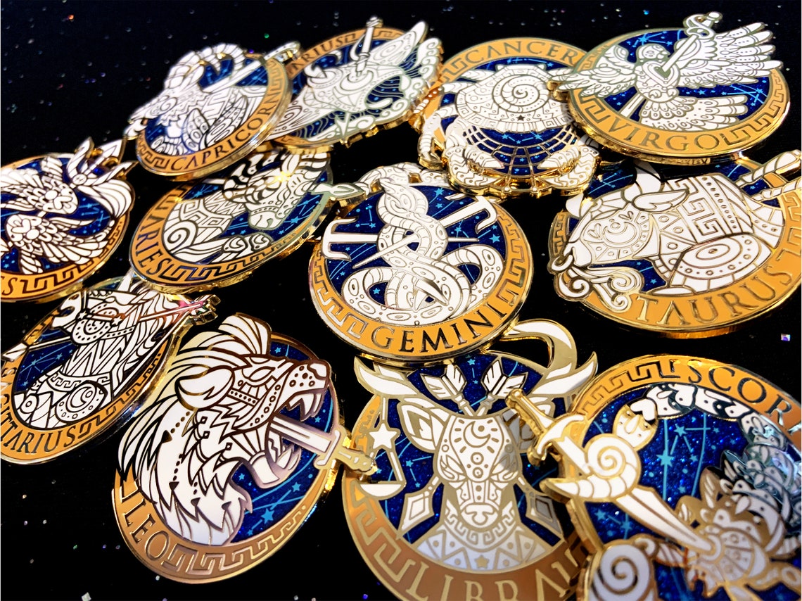 Taurus Enamel Pin | Etsy