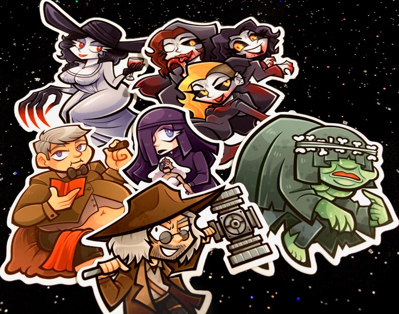 Resident Evil 8 Stickers | Etsy