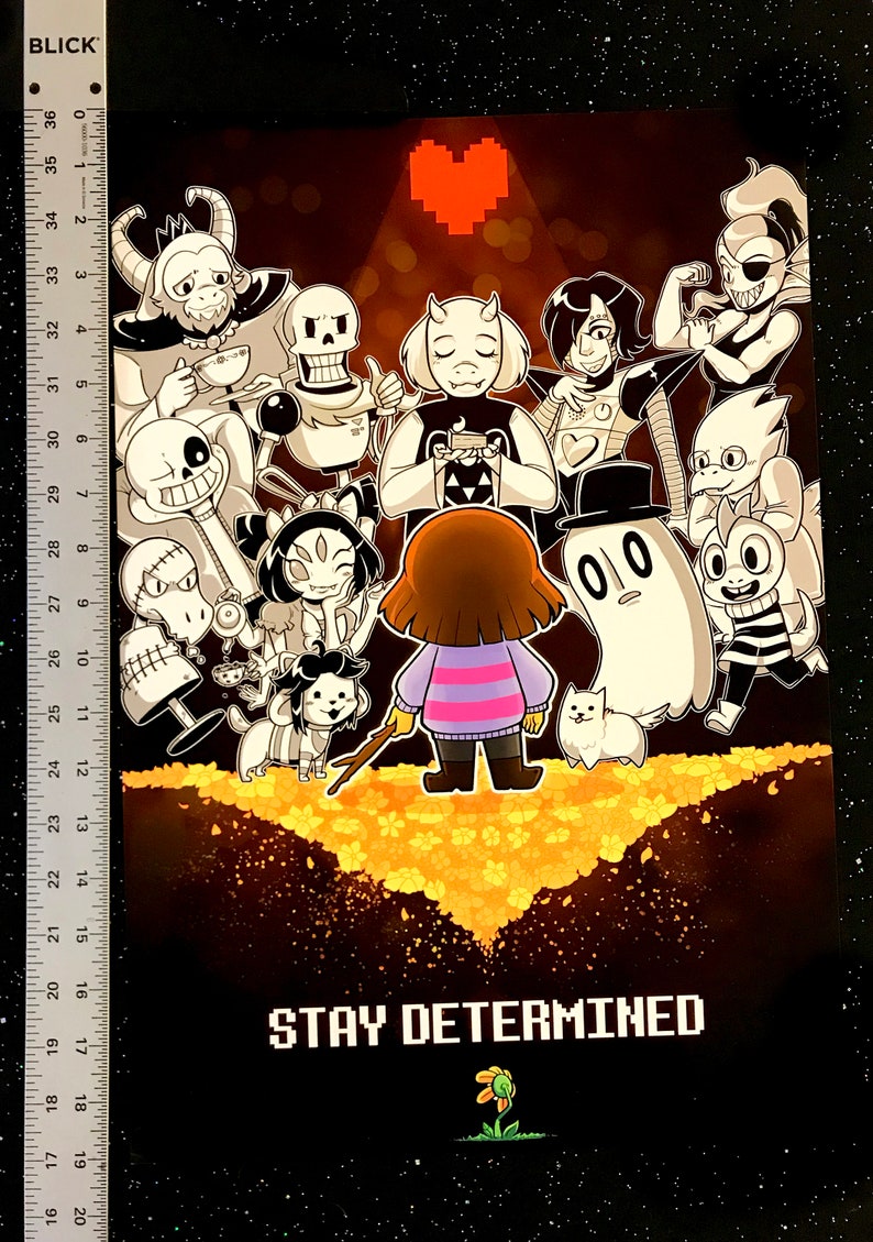 Stay Determined 13x19 Print | Etsy