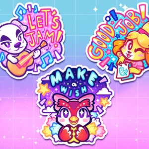 Animal Crossing Stickers | Etsy