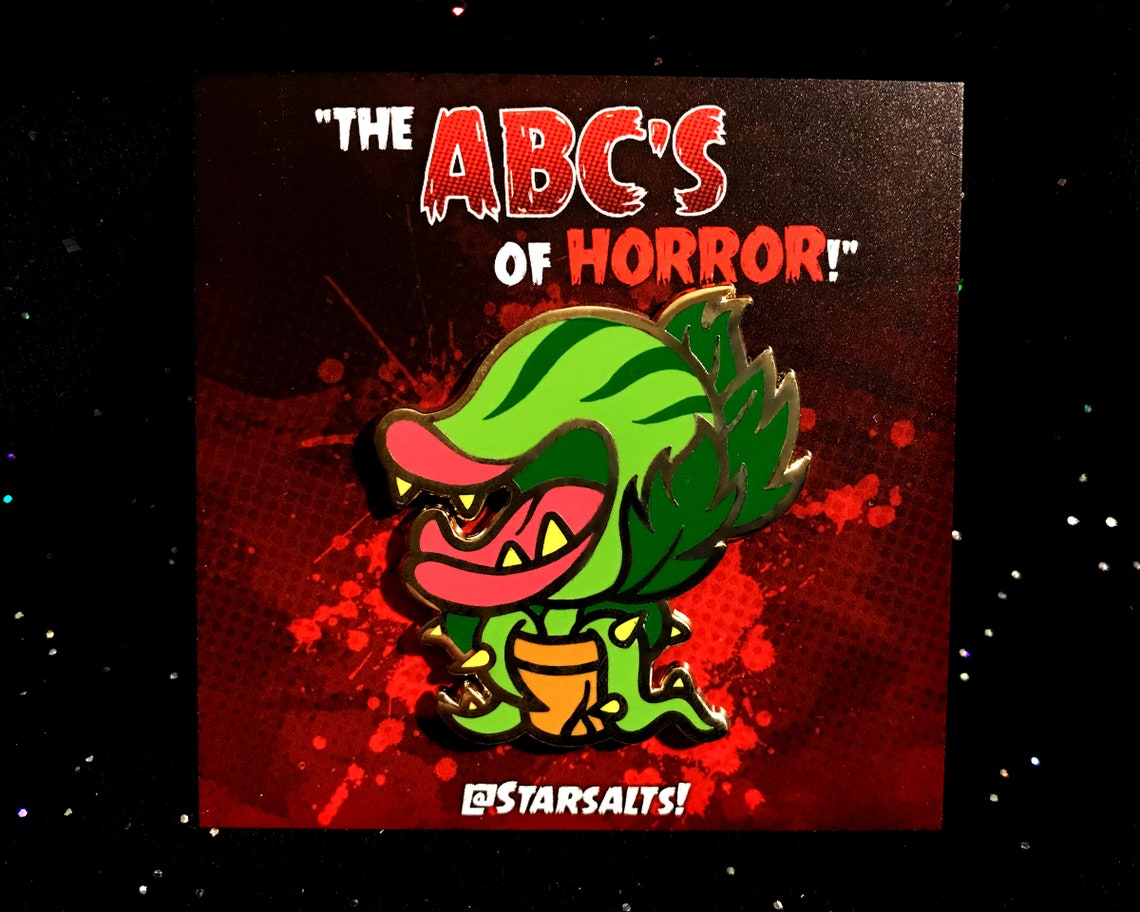 Audrey 2 Enamel Pin | Etsy