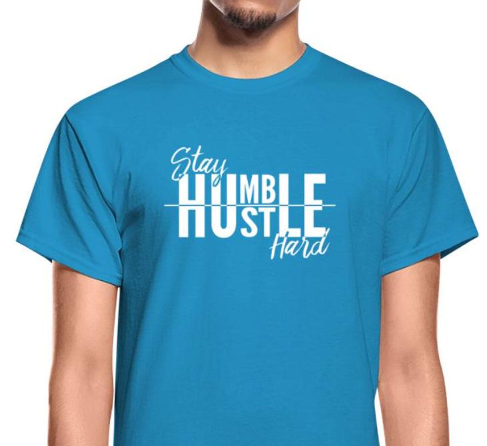 Stay Humble, Hustle Hard Christian Digital Graphic - Etsy