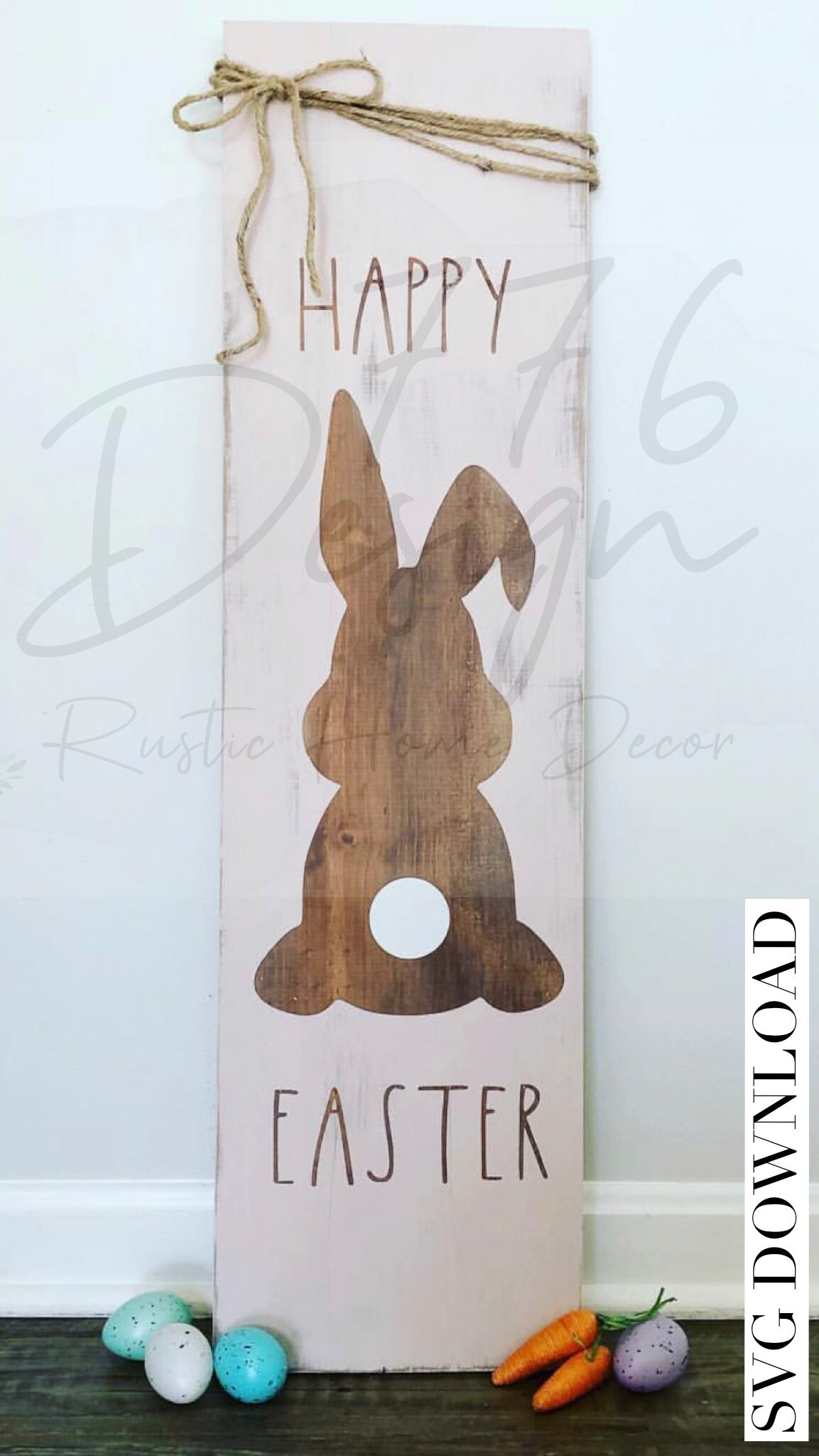 Happy Easter Dunn Inspired Sign - Etsy