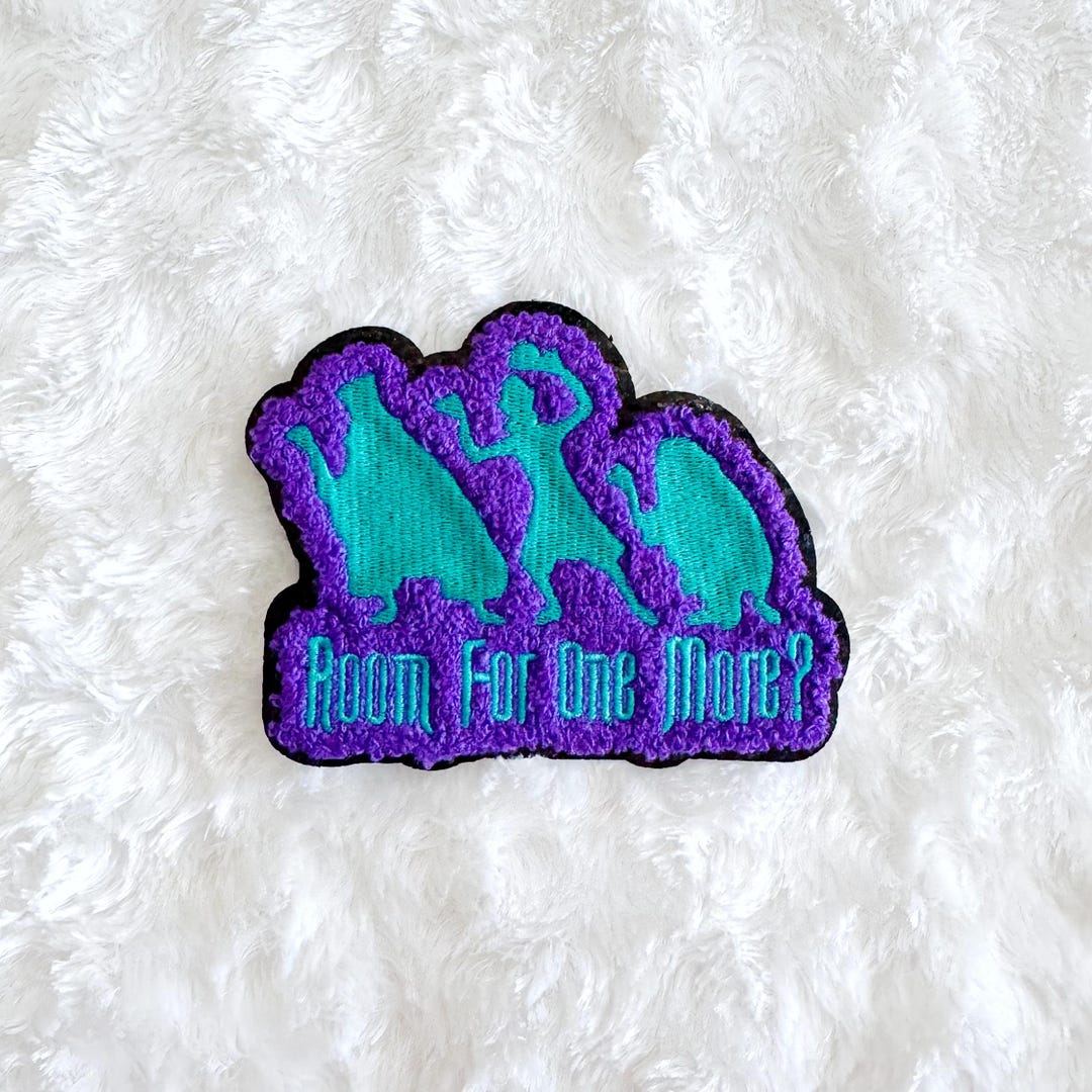 Haunted Mansion Patch | Haunted Mansion Patches | Ghost Patch | Hitchhiking Ghosts Patch ...