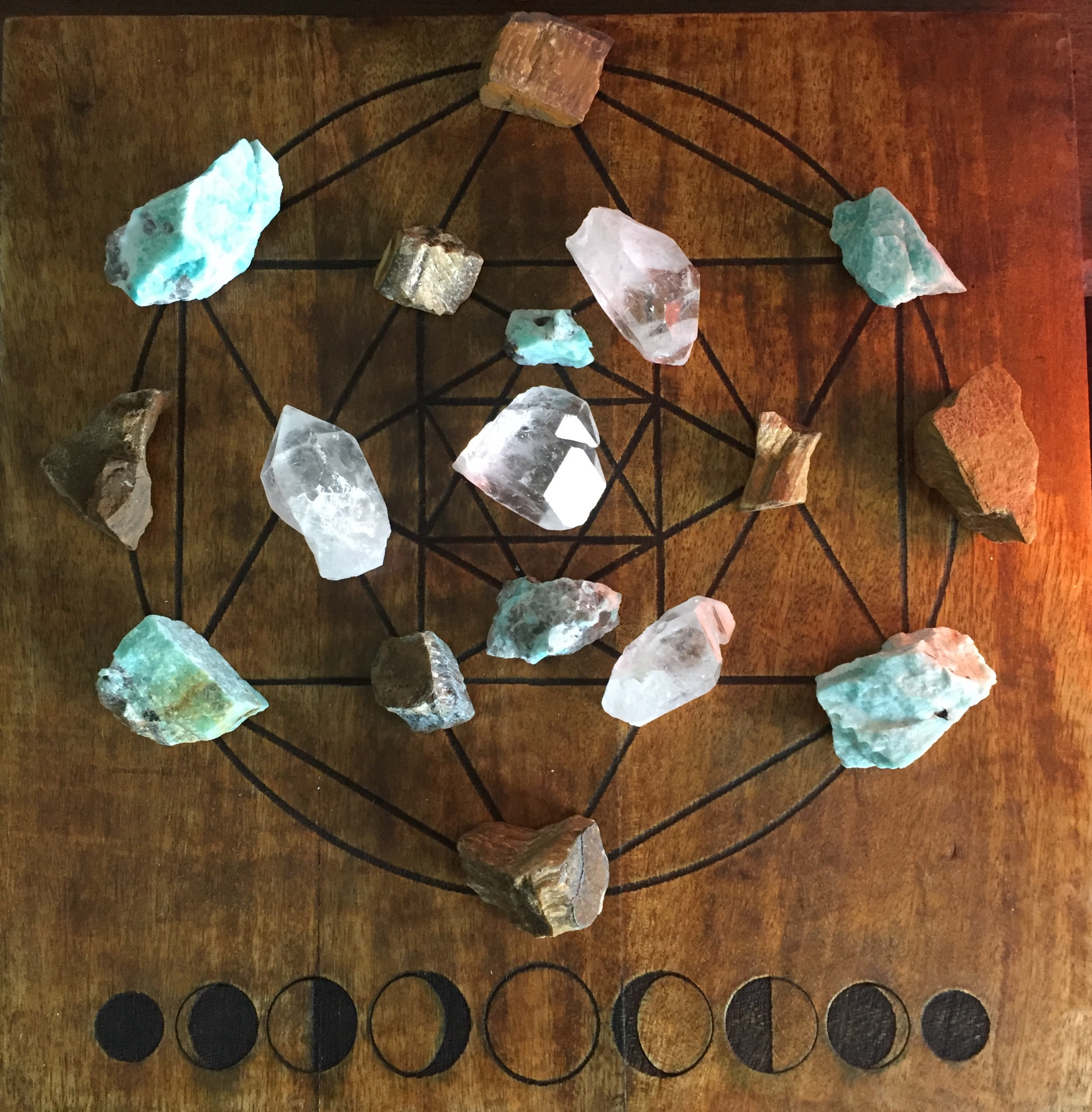 Crystal Grid Oracle - Etsy