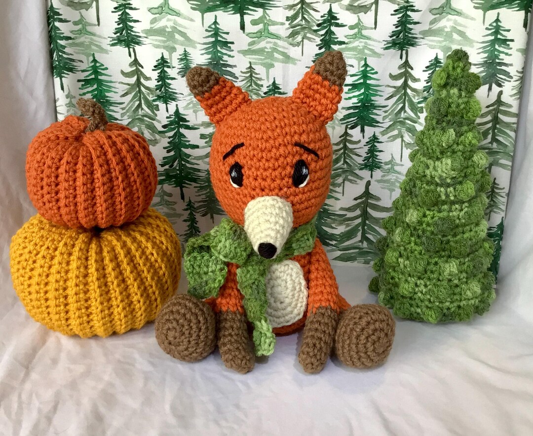 8 Amigurumi Fox/crocheted Animals/hand Crafted Gifts/perfect for All ...