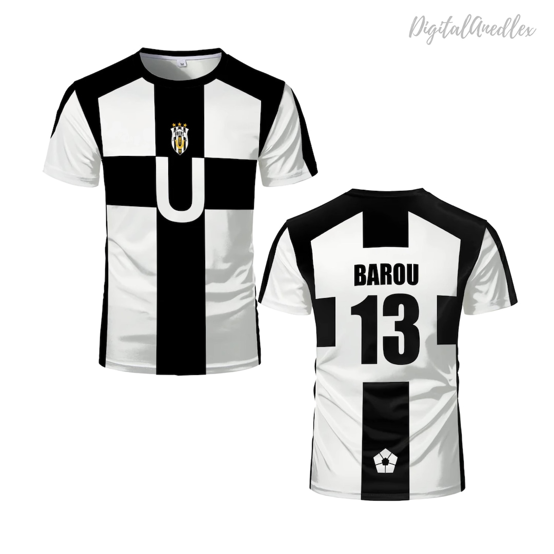Ubers Soccer Jersey – Blue Lock Barou & Don Lorenzo Sport Shirt and ...