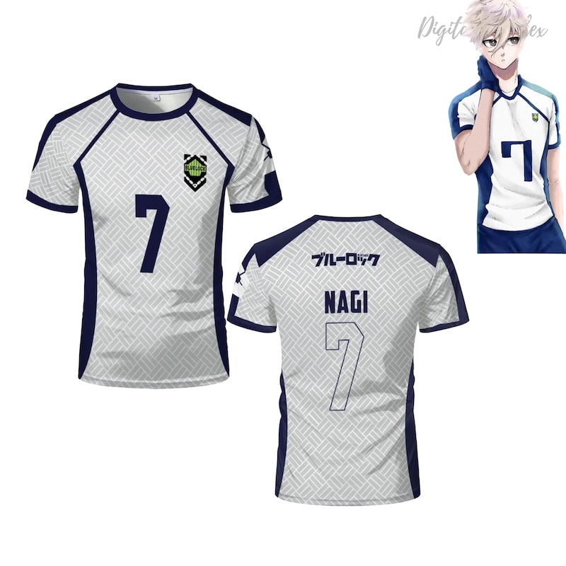 Blue Lock Nagi Jersey - Etsy