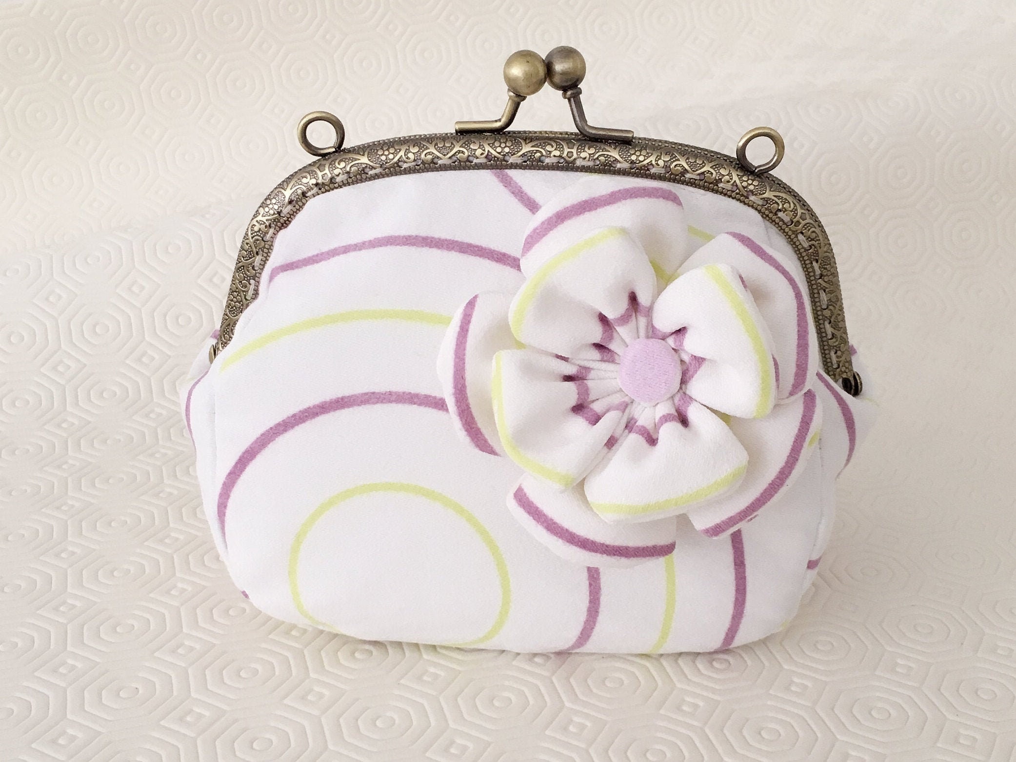 Vintage Frame Purse PDF Pattern | Vintage Kiss Lock Pattern | 6.3in ...