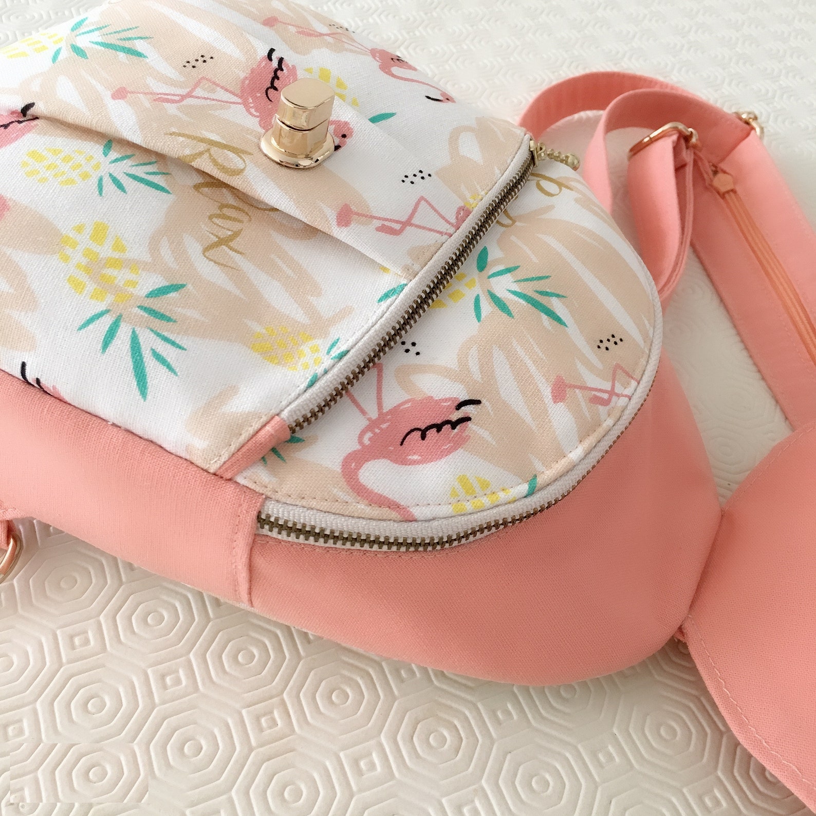 2 Style Backpack PDF Pattern Mini Sling Bag Pattern Kids - Etsy