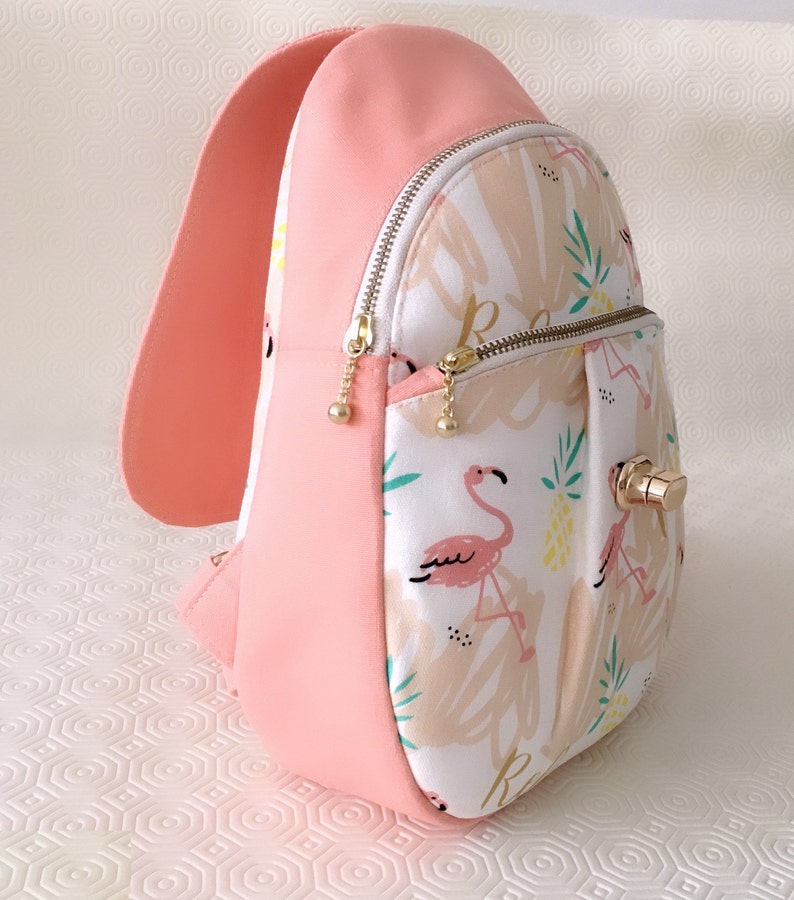 2 Style Backpack PDF Pattern Mini Sling Bag Pattern Kids - Etsy