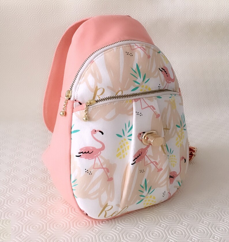 2 Style Backpack PDF Pattern Mini Sling Bag Pattern Kids - Etsy