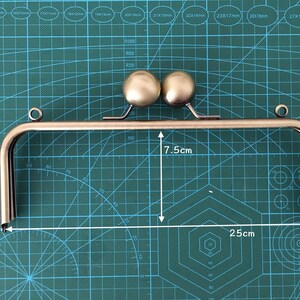 Large Kiss Lock Purse Pattern | Frame Purse Sew Pattern | 25cm/10in ...