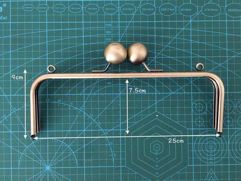 Large Kiss Lock Purse Pattern Frame Purse Sew Pattern - Etsy