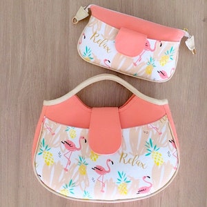 Two in One Bag Pattern | Tote Bag With Matching Pouch Sewing Pattern ...