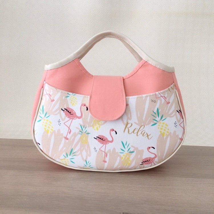 Two in One Bag Pattern Tote Bag With Matching Pouch Sewing - Etsy