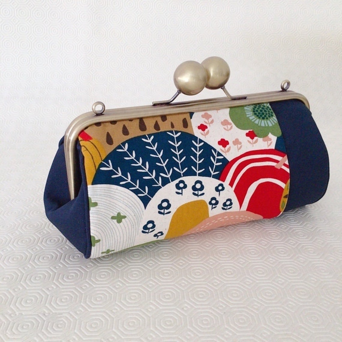 Large Kiss Lock Purse Pattern Frame Purse Sew Pattern - Etsy