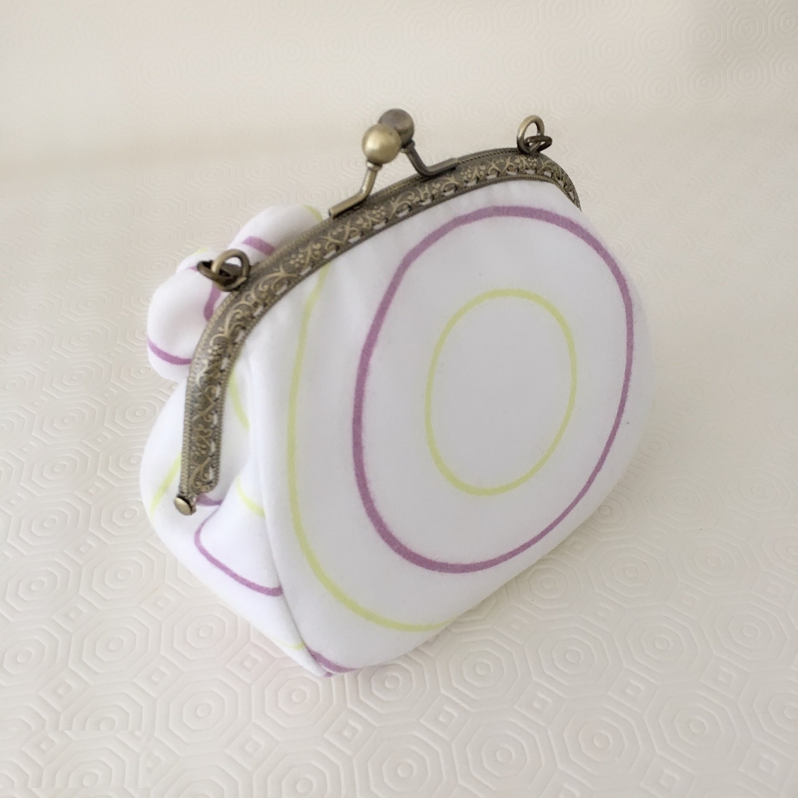 Vintage Frame Purse PDF Pattern | Vintage Kiss Lock Pattern | 6.3in ...