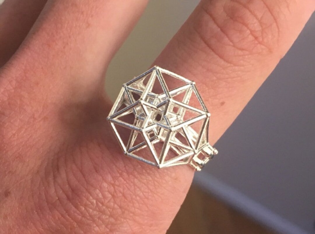 Tesseract Ring Size 11.5 - Etsy