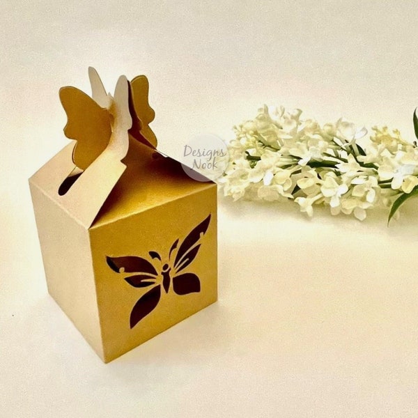 Cricut Butterfly Treat Box - Etsy