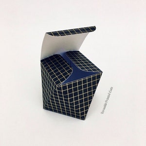 Geometric Box Template, 10 Sided Box, Unique Shape Box, Gift Box, Treat ...