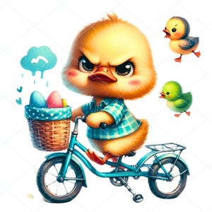 18 Angry Duck Clipart, Angry Duck PNG, Angry Duck JPG, Watercolor Angry ...