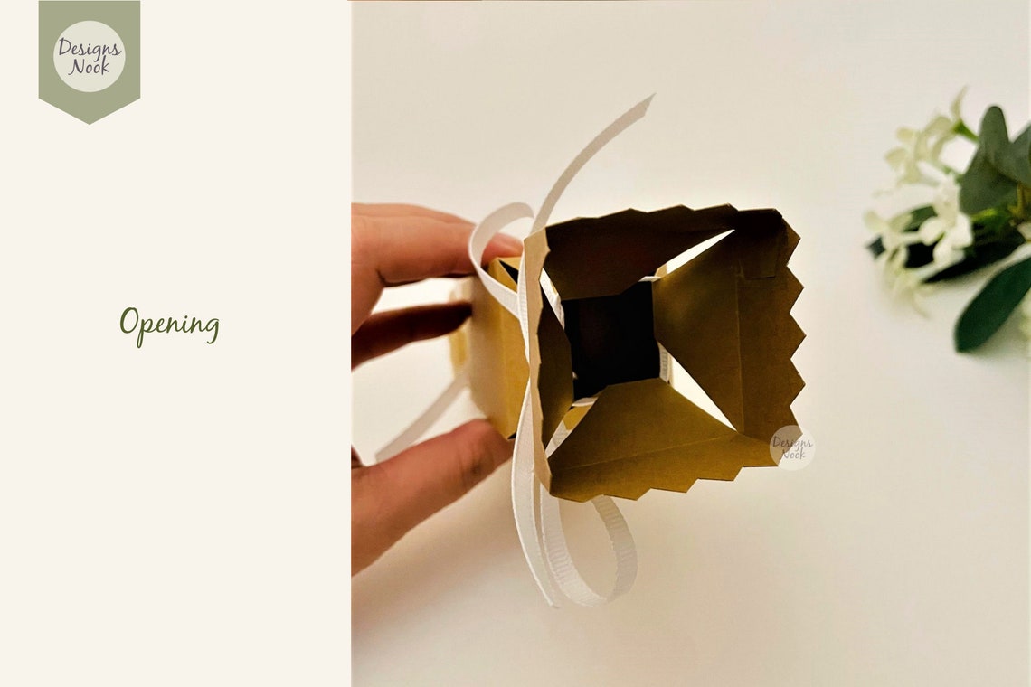 Candy Shaped Box Template, Candy Box Gift Box SVG, Wedding Favour Box ...