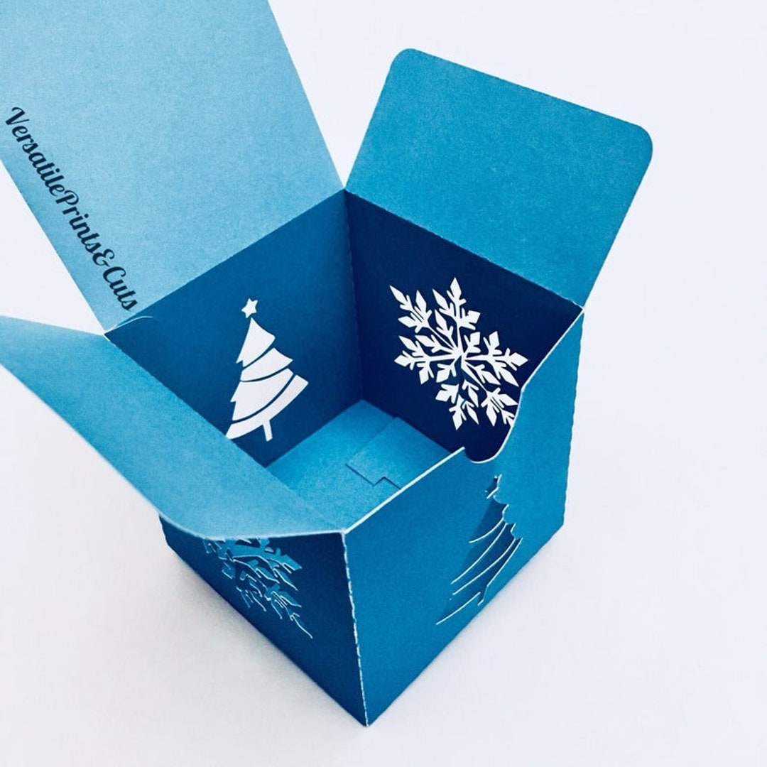 Cube Box Template V7 - Gift Box, Treat Box, Favor Box, Soap Box, Toy ...